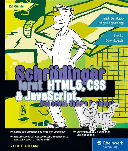 Schrödinger lernt HTML5, CSS und JavaScript online kaufen bei ebookaktiv.de Schrödinger lernt HTML5, CSS und JavaScript online kaufen bei ebookaktiv.de